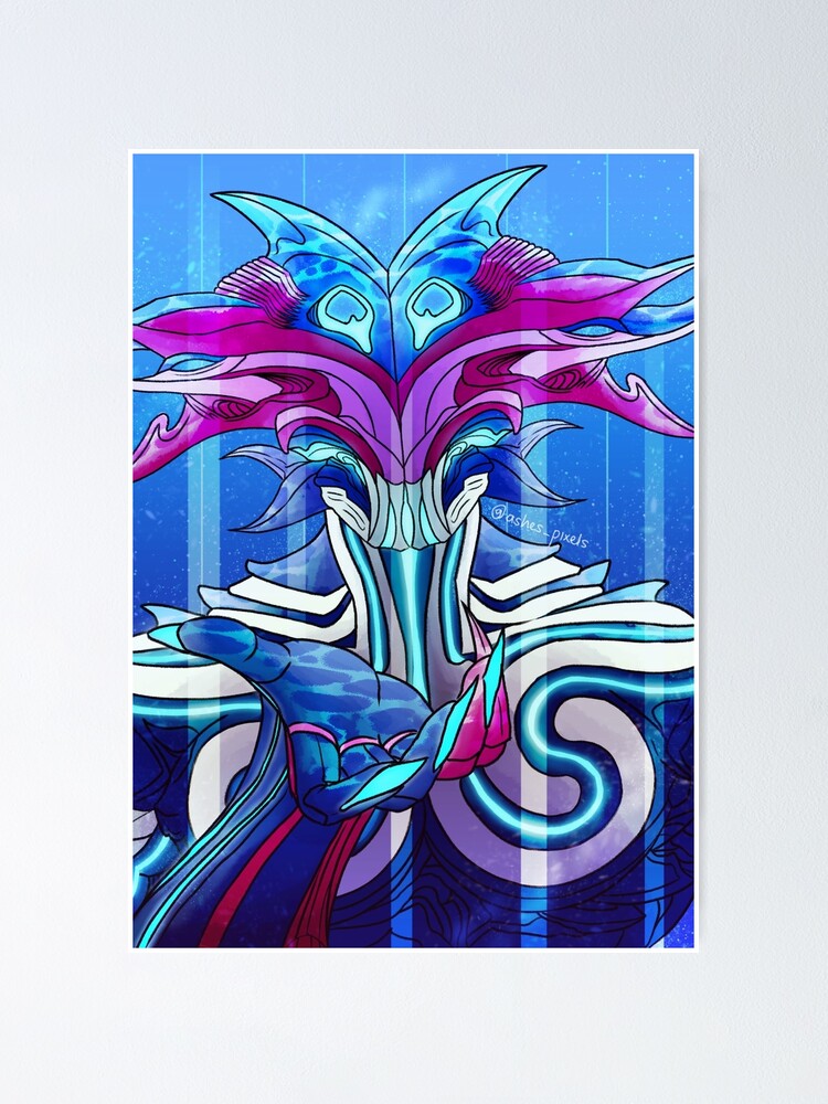 "Hydroid Deluxe - Warframe" Poster for Sale by AshesPix | Redbubble