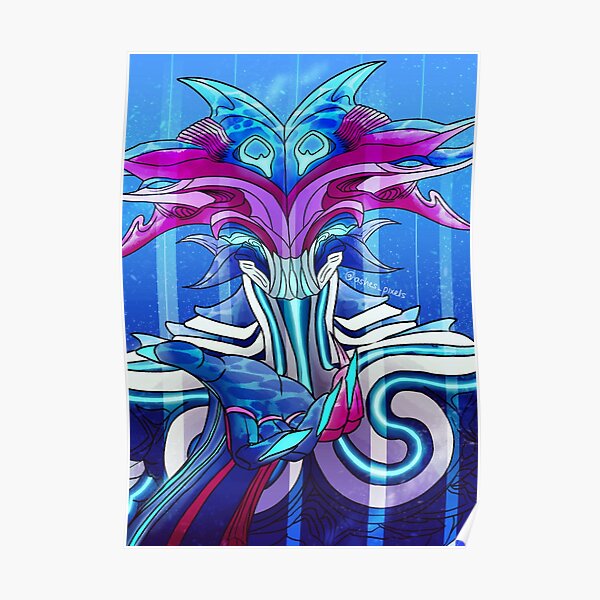 "Hydroid Deluxe - Warframe" Poster for Sale by AshesPix | Redbubble