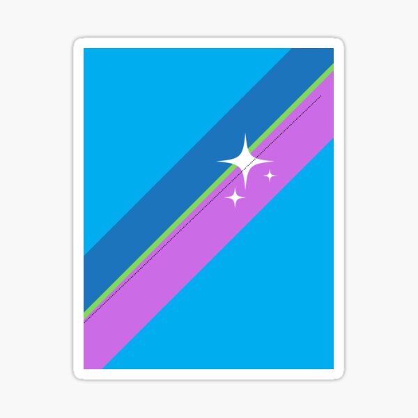"DIAGONALS" Sticker by licorish1 | Redbubble