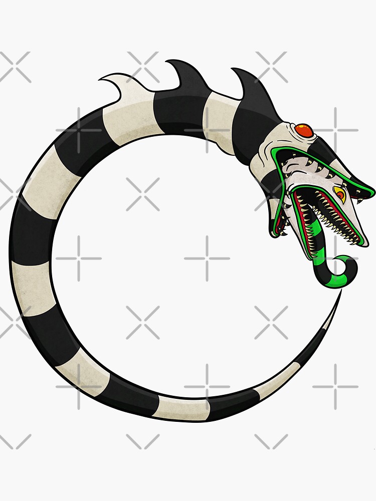 Beetlejuice Sandworm Cartoon