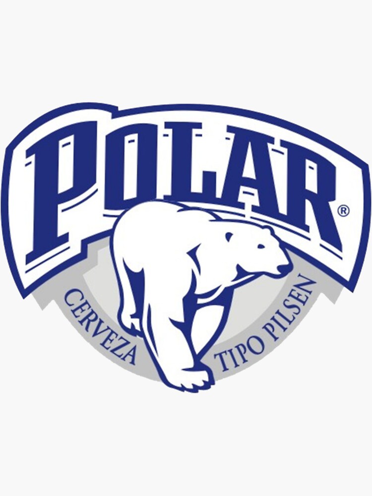 Pegatina «Cerveza Polar de Venezuela pilsen polarcita Camiseta clásica ...