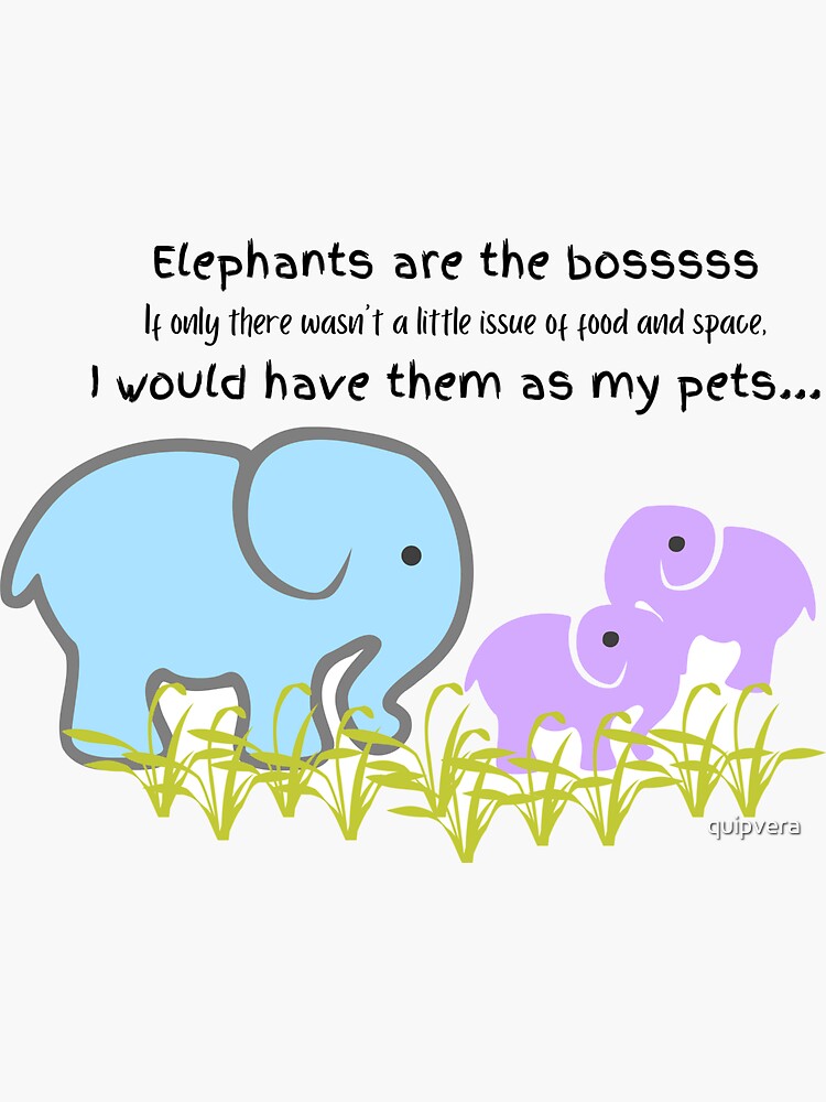 "smiling friends, elephant pets" Sticker for Sale by quipvera | Redbubble