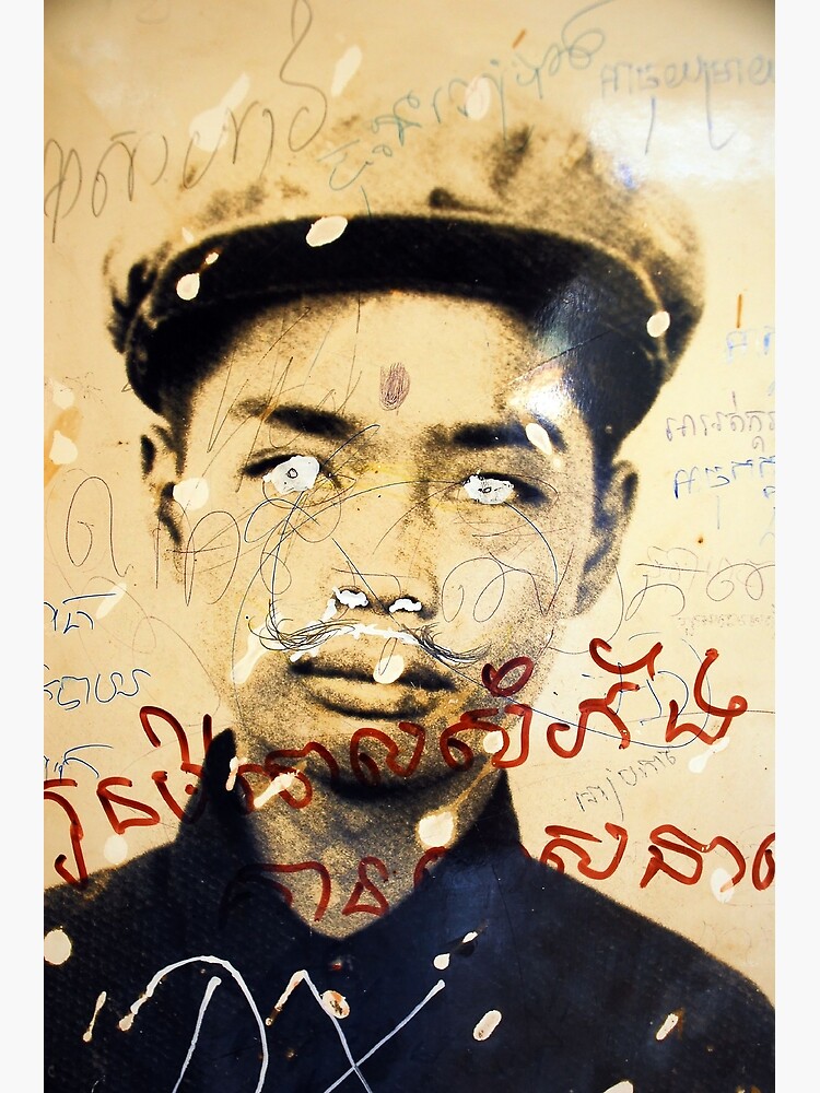 "S-21 Tuol Sleng Communism Communist Khmer Rouge guard in Phnom Penh ...