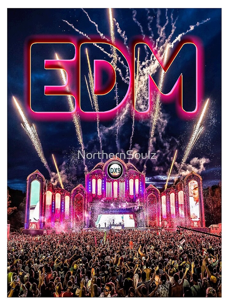 "EDM - Transparent Gift Collection" Poster by NorthernSoulz | Redbubble