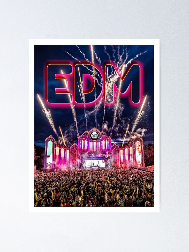 "EDM - Transparent Gift Collection" Poster by NorthernSoulz | Redbubble