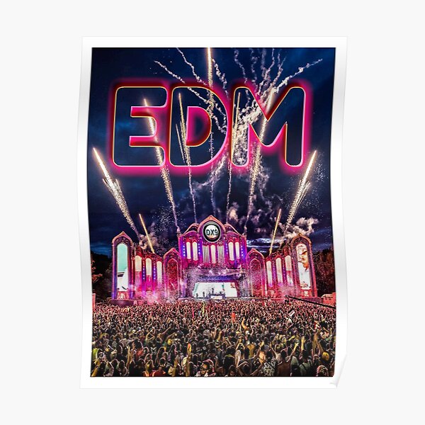 "EDM - Transparent Gift Collection" Poster by NorthernSoulz | Redbubble