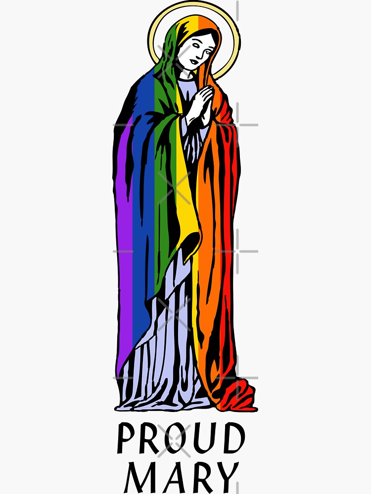 "Proud Mary" Sticker for Sale by BendeBear | Redbubble