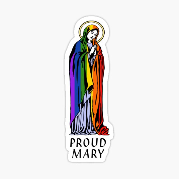 "Proud Mary" Sticker for Sale by BendeBear | Redbubble