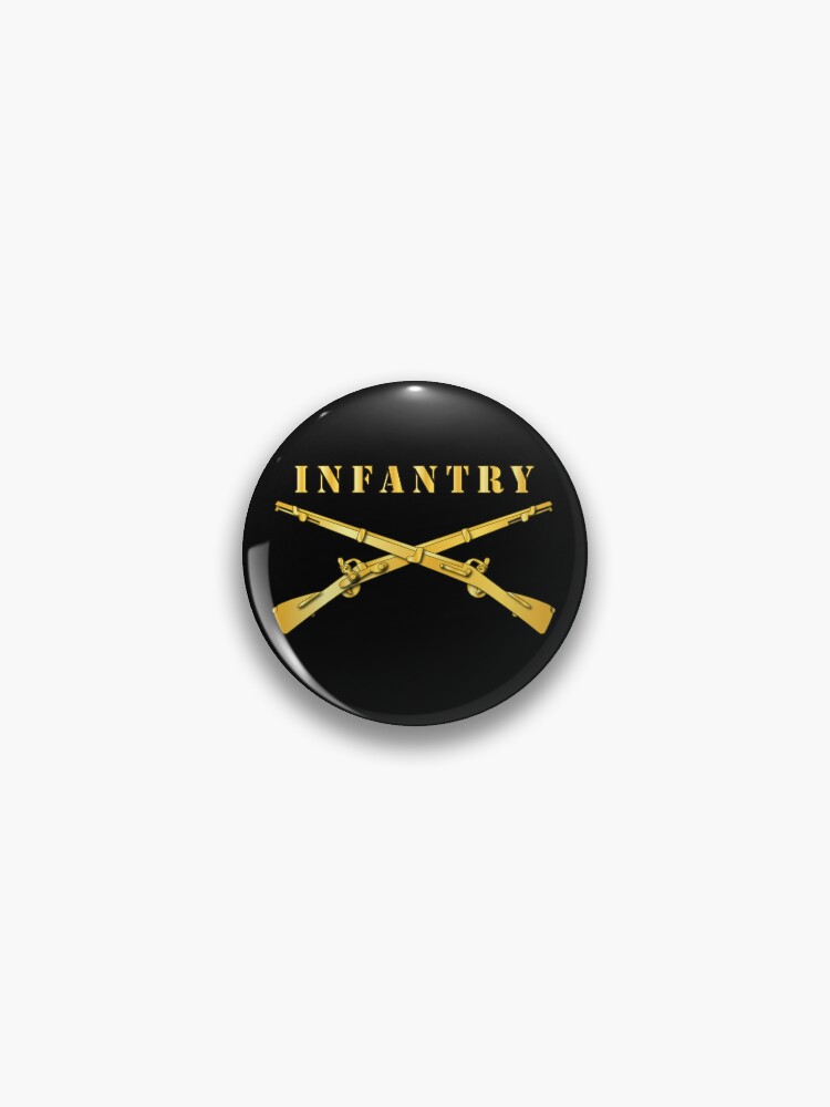 "Army - Infantry Br - Crossed Rifles w Gradient Outline" Pin for Sale ...