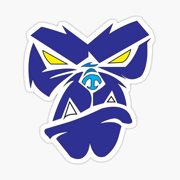 "MONKEY" Sticker by Zakariamaazouz | Redbubble