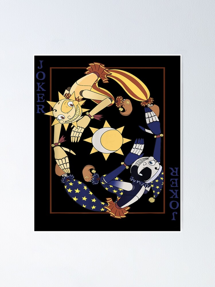 "Fnaf Security Breach Sun And Moon" Poster by Girgis-Art | Redbubble