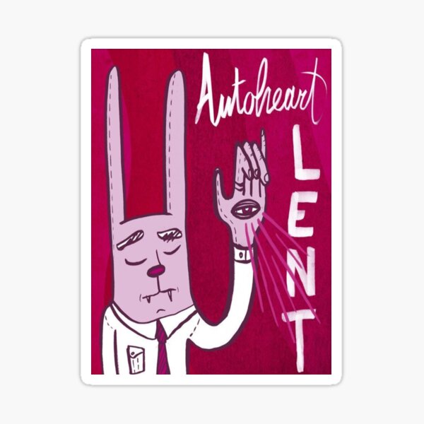 "Lent " Sticker for Sale by Wanted100 | Redbubble