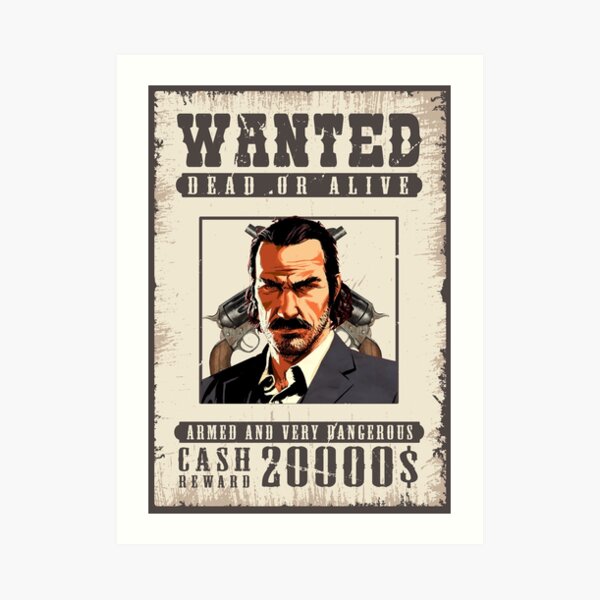 "RDR2 Dutch T-shirts" Art Print for Sale by Designer-Inc | Redbubble