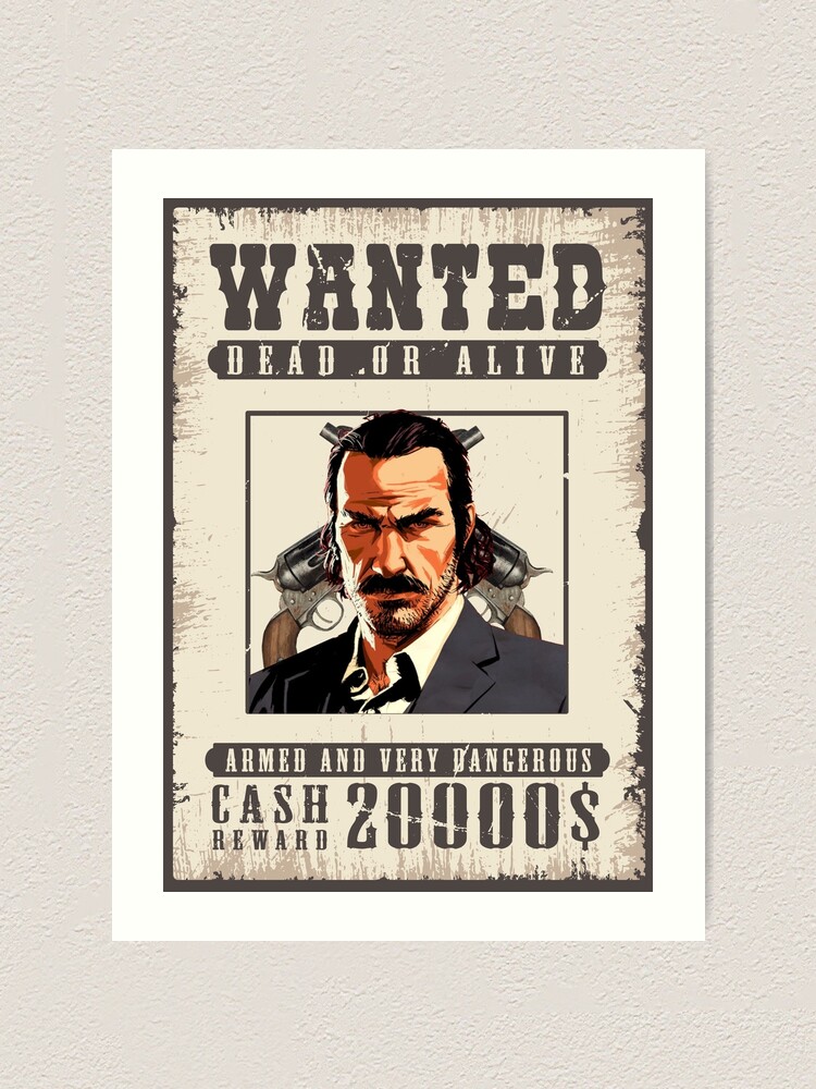 "RDR2 Dutch T-shirts" Art Print for Sale by Designer-Inc | Redbubble