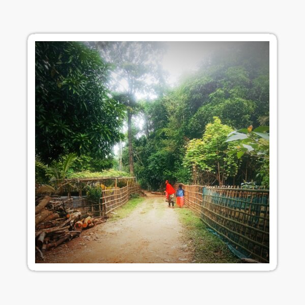 "Pathway " Sticker by Nuha2002 | Redbubble