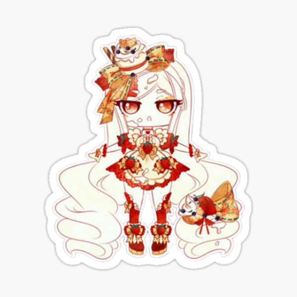 "Cute Chibi Girl Anime Manga" Sticker for Sale by anime-manga-art ...