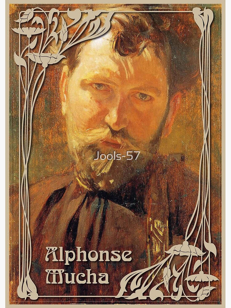 Alphonse Mucha Self Portrait