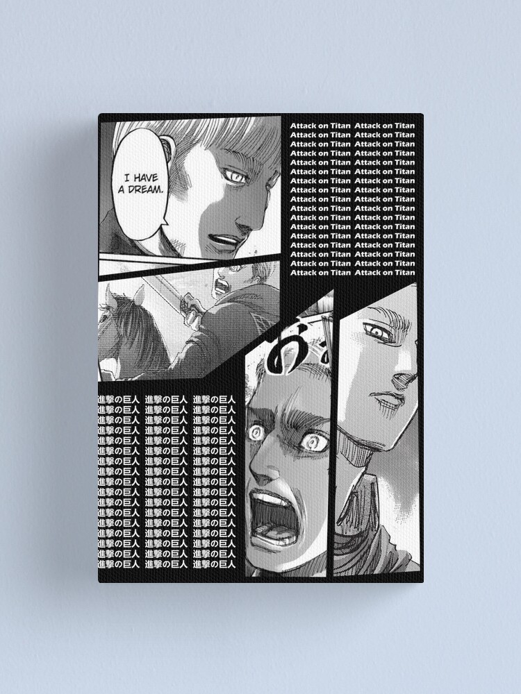 "Erwin Smith Attack on Titan Shingeki no Kyojin Manga Panel Design ...