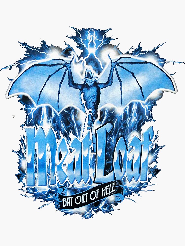 "Meatloaf Classic T-Shirt" Sticker for Sale by Christianroses | Redbubble