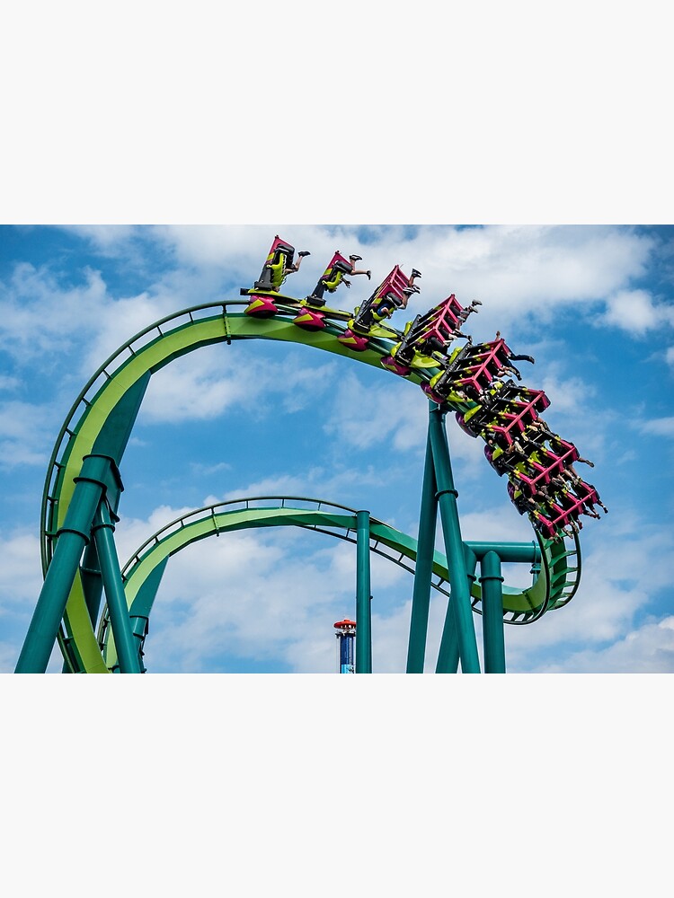 "Cedar Point Raptor Roller Coaster 2021" Poster for Sale by davefilm ...