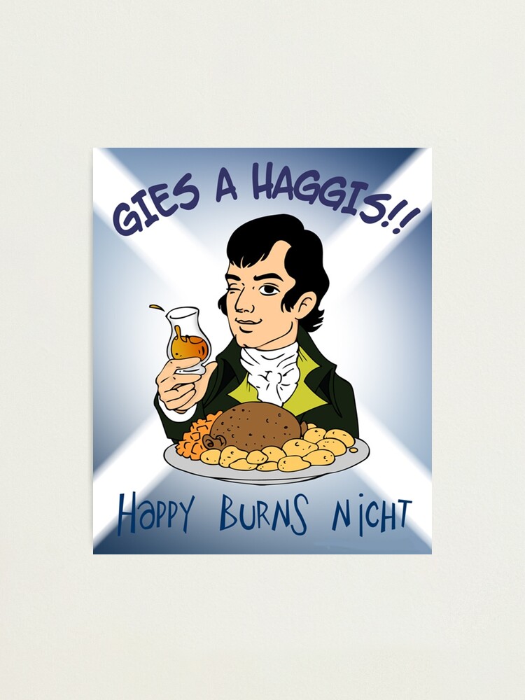 "Happy Burns Night" Photographic Print for Sale by musicbandcanada ...