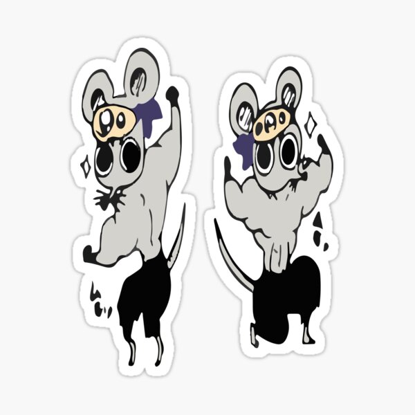 Pegatina «Buff Mice Ninja Asombroso Hashira Tengen Demon Slayer» de ...