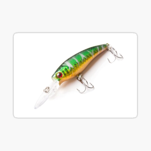 "Fishing lure" Sticker for Sale by gmstockstudio | Redbubble