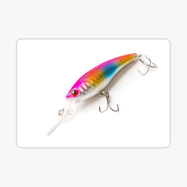 "Fishing lure" Sticker for Sale by gmstockstudio | Redbubble