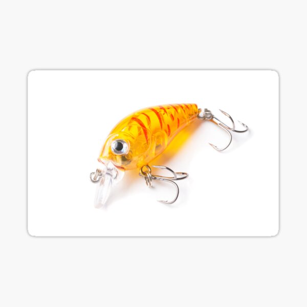 "Fishing lure" Sticker for Sale by gmstockstudio | Redbubble