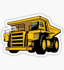 Dump Truck Stickers | Redbubble