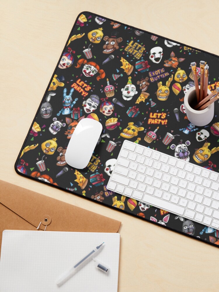 FNAF Five Nights at Freddy's Desk Mat, Horror Desk Mat sold by Tablet ...