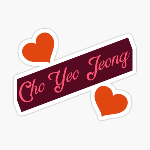 "Cho Yeo Jeong" Sticker by needzenterprize | Redbubble