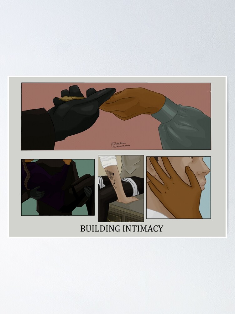 "building intimacy" Poster for Sale by monsterdictable | Redbubble