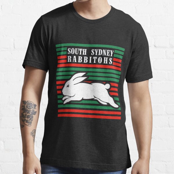 "South Sydney Rabbitohs" T-shirt for Sale by 1Famous1 | Redbubble | nrl ...