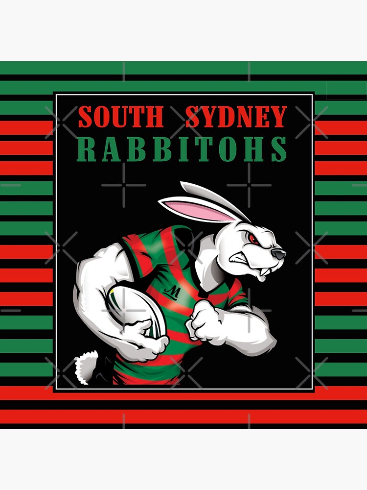 "South Sydney Rabbitohs" Poster by 1Famous1 | Redbubble