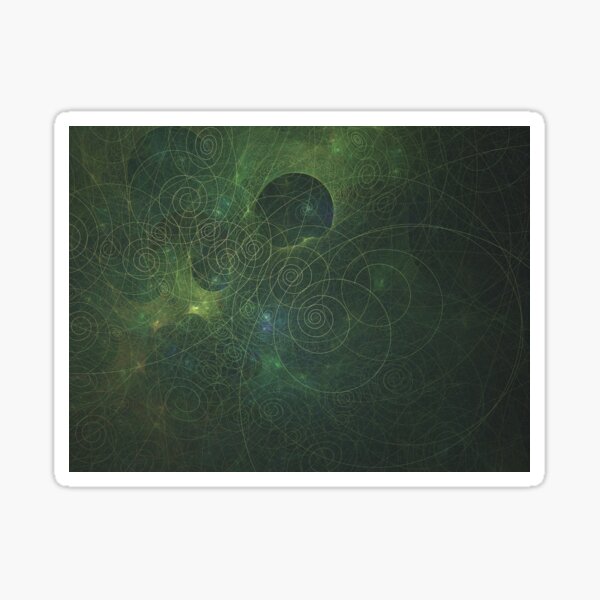 "Emerald Green" Sticker for Sale by FantasySkyArt | Redbubble