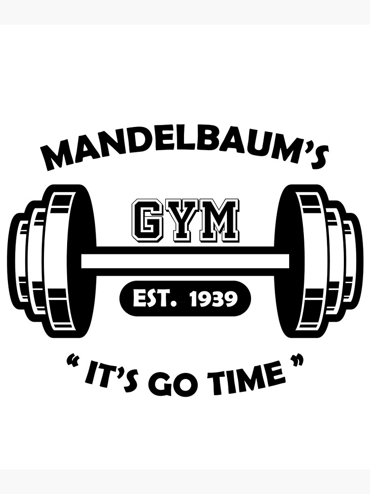 "Mandelbaum's Gym" Poster for Sale by JimmyJD | Redbubble