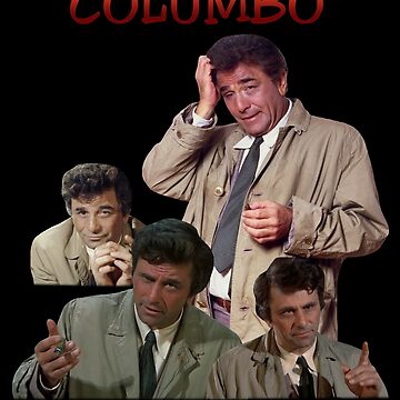 "Columbo character sticker television poster" Greeting Card for Sale by ...
