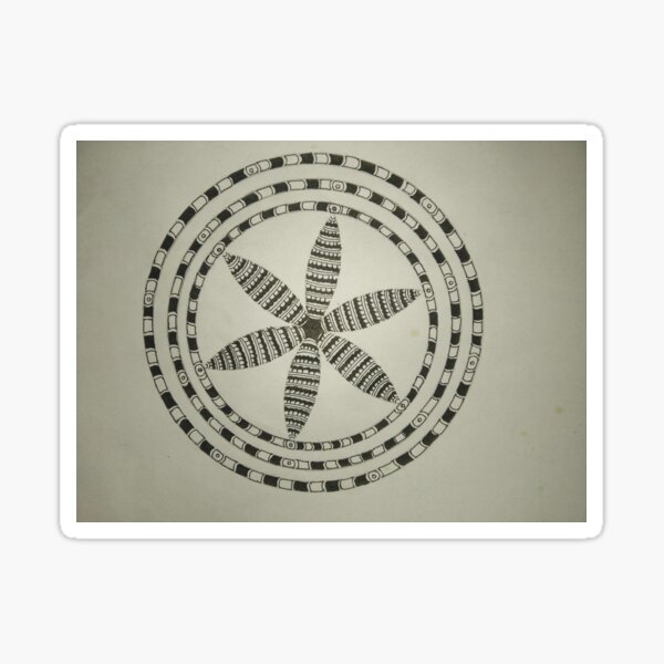 "Traditional and iconic" Sticker for Sale by Nitsz19 | Redbubble