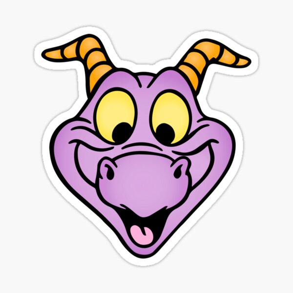 "Figment Iconic " Sticker for Sale by TheMagicalShops | Redbubble