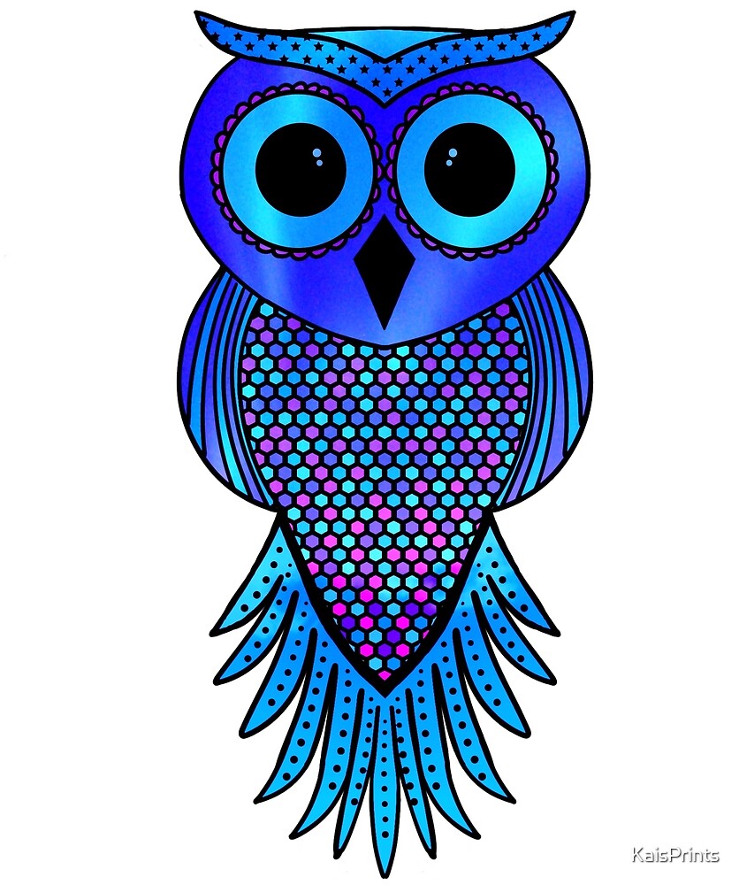 "Owl design" by KaisPrints | Redbubble