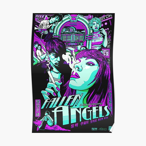 "Fallen Angels 1995 / Neon Style" Poster for Sale by StylizedKon ...
