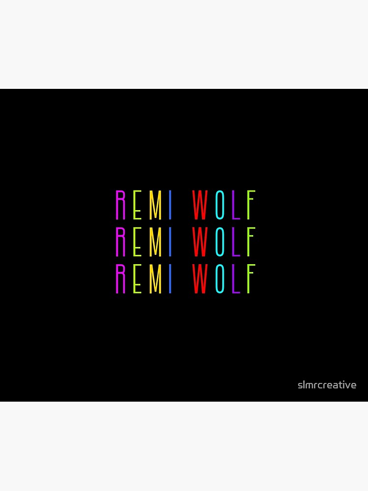 "Remi Wolf Remi Wolf Remi Wolf" Poster by slmrcreative | Redbubble