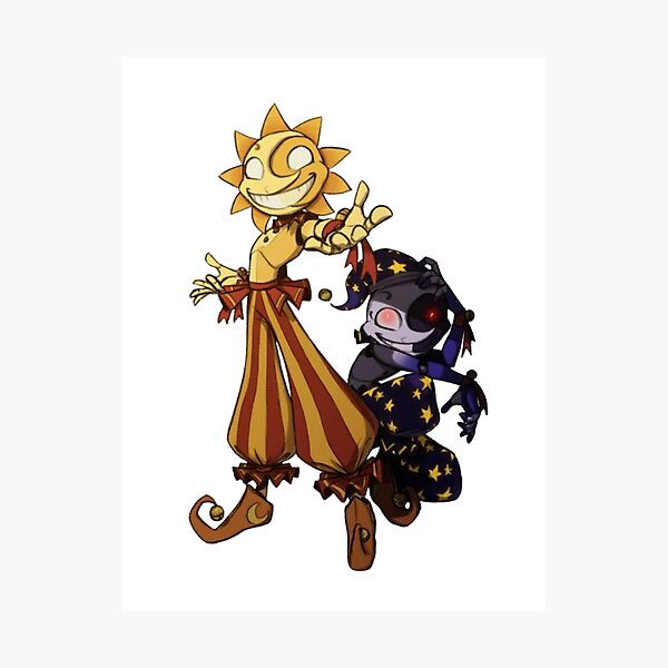 "Fnaf Sun and Moon Security Breach Moondrop" Photographic Print by ...