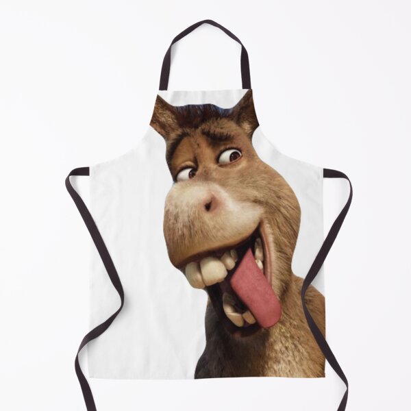 "Donkey from Shrek" Apron for Sale by Azamat Amantay | Redbubble