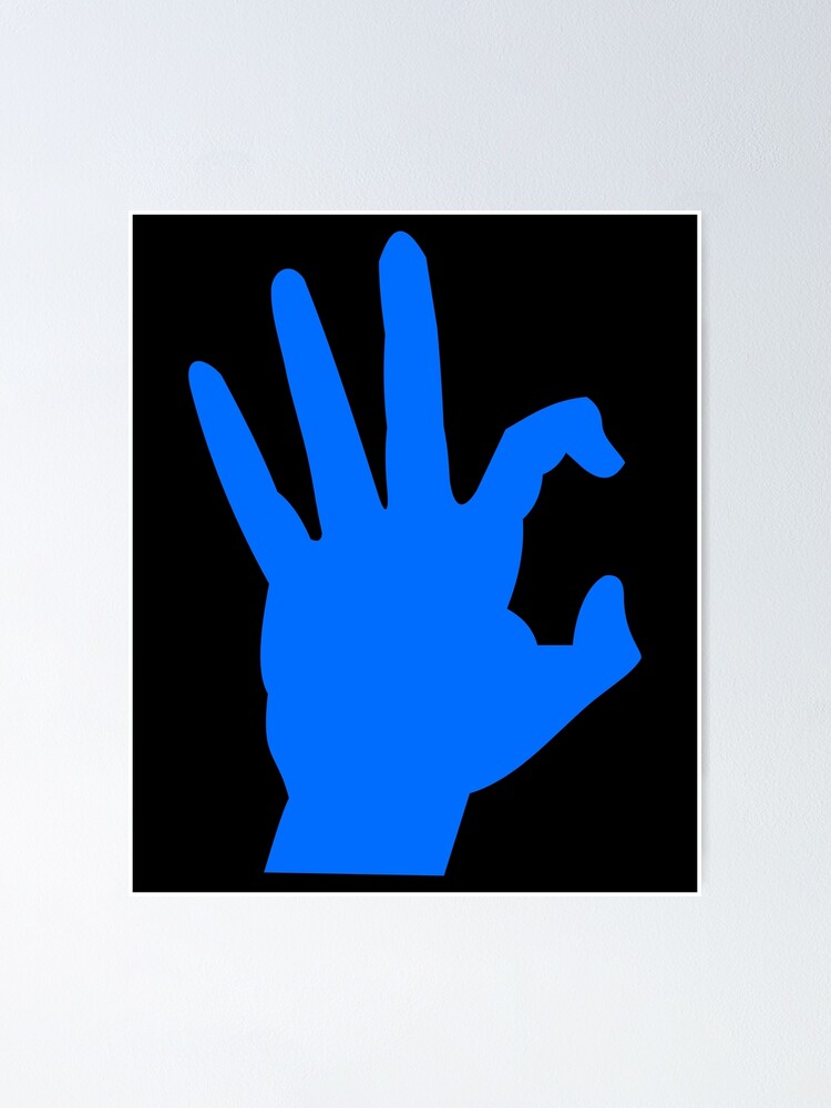 "Westside West Coast hand signals" Poster by phys | Redbubble