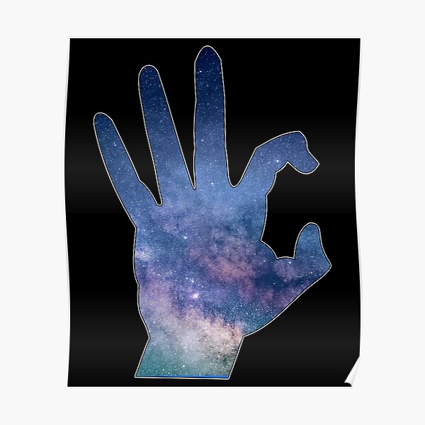 "Westside West Coast hand signals" Poster by phys | Redbubble