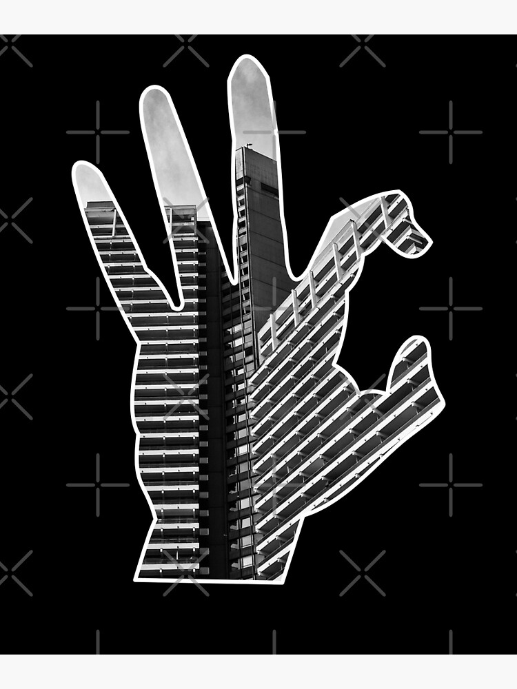"Westside West Coast hand signals" Poster by phys | Redbubble