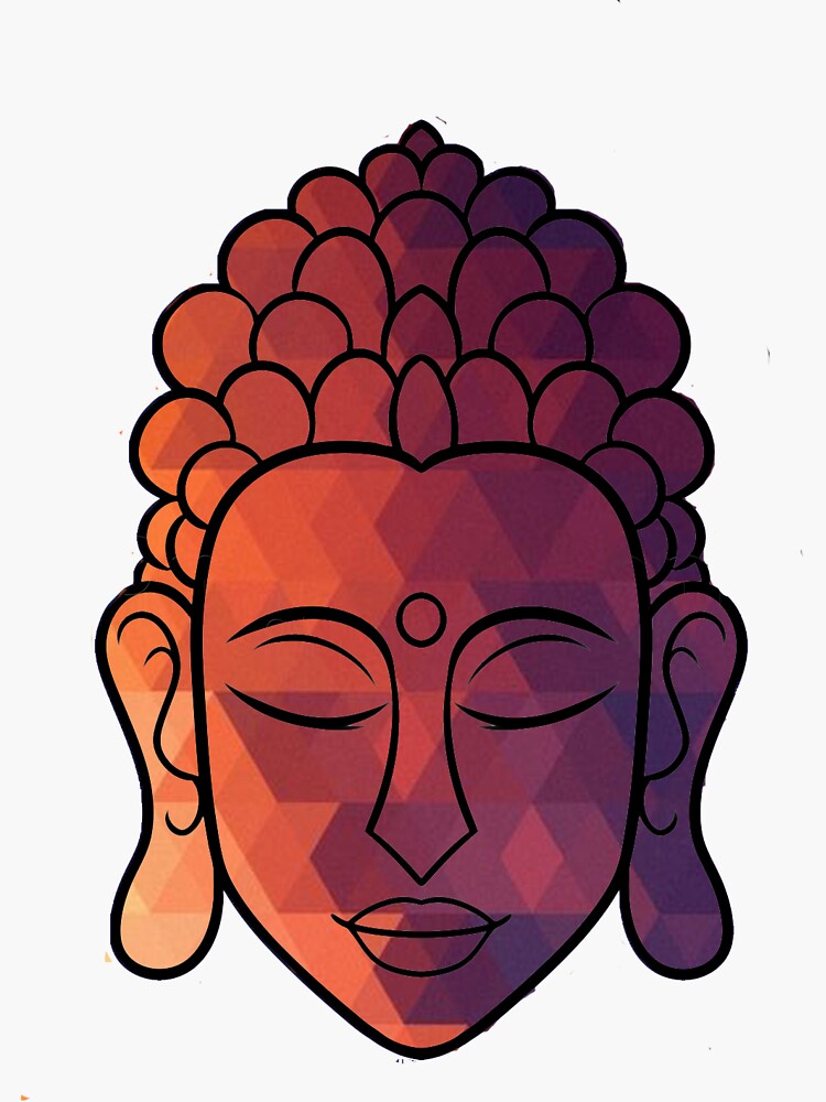 "Zen Buddha" Sticker by emerdmann | Redbubble