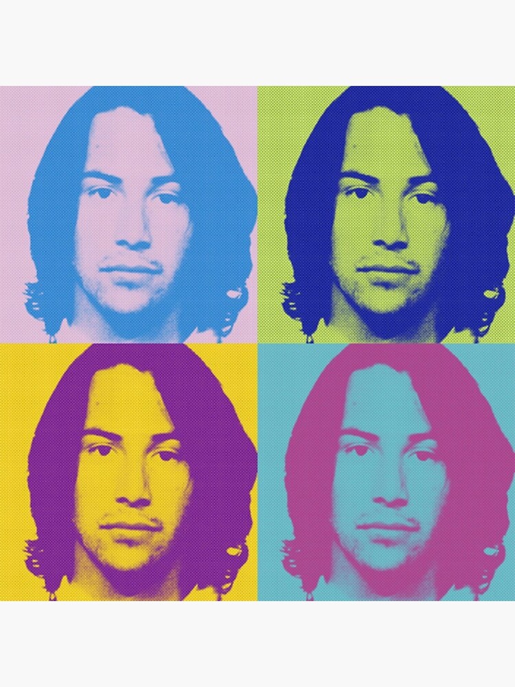 Keanu Reeves Mugshot Pop Art Poster For Sale By Justinneves33